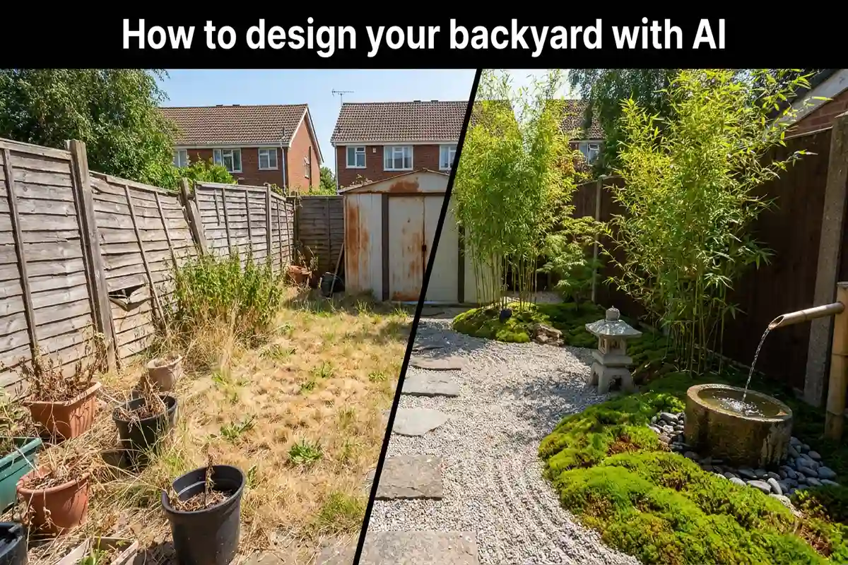 How to design your backyard with AI (step by step) | AiTwo